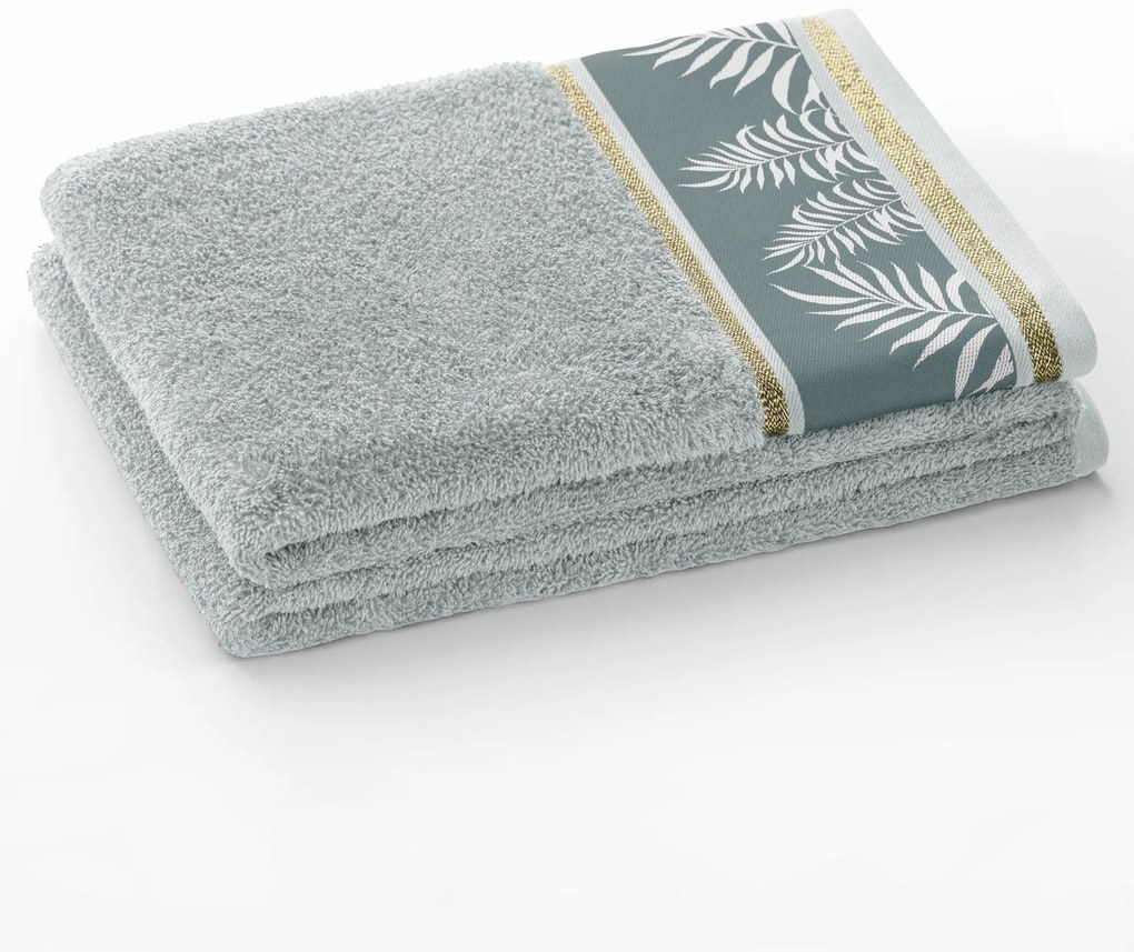 Bavlněný ručník AmeliaHome Pavos šedý