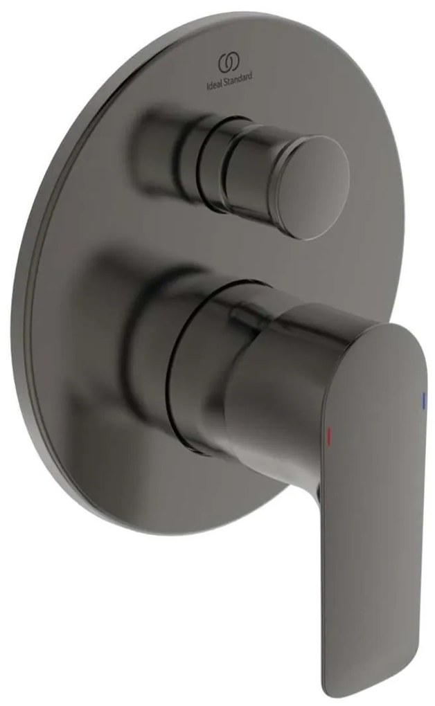 Ideal Standard Connect Air - Vanová baterie pod omítku, pro 2 spotřebiče, Magnetic Grey A7035A5