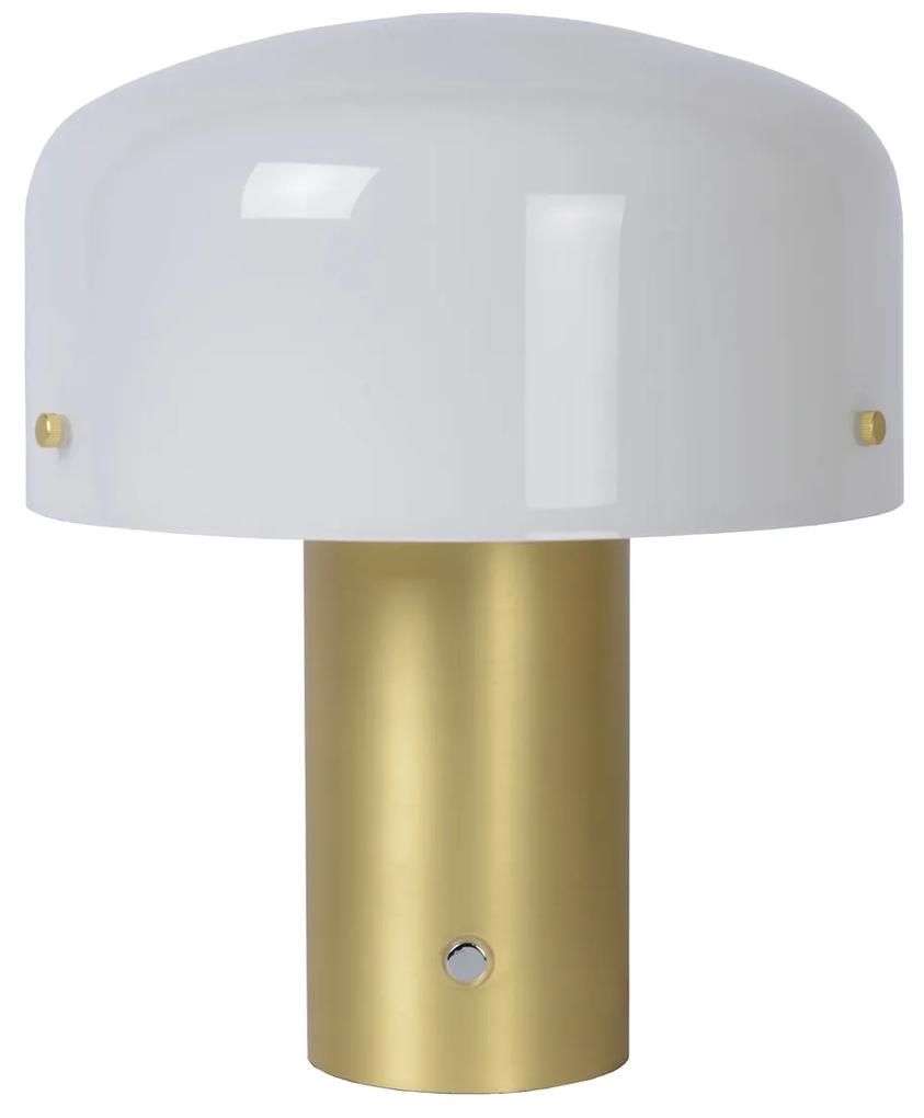Lucide 05539/01/02 stolní lampa Timon, matně zlatá, E27, 35cm