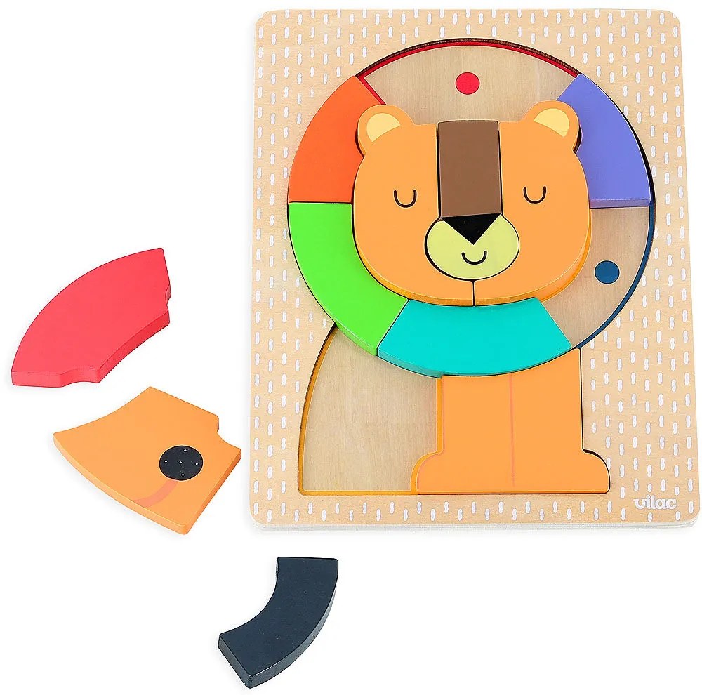 Vilac Vkládací puzzle Lev