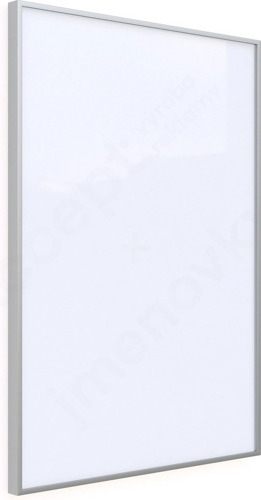 ACCEPT Dveřní tabulka Plato X 148 x 210 mm (stříbrná) - stříbrná tabulka