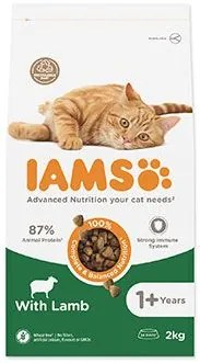 Eukanuba komerční, Iams Iams Cat Adult Lamb 2kg