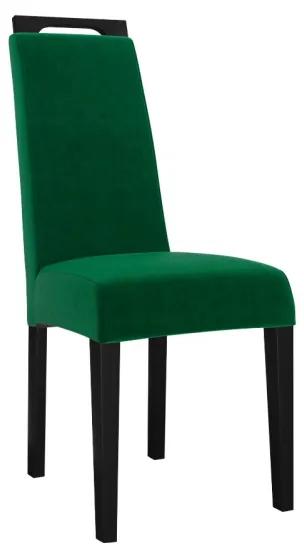 Jídelní židle JK79, Barva dřeva: černá, Potah: Magic Velvet 2240
