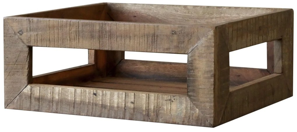 Dekorační dřevěný box Grimaud Unit - 35*35*15 cm