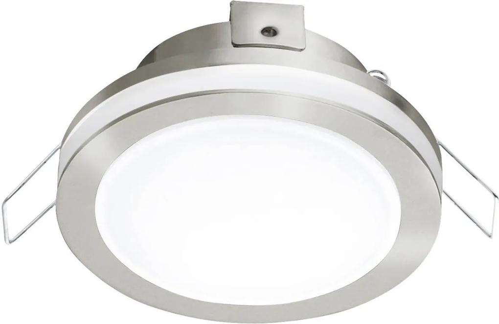 Zápustné koupelnové bodové LED svítidlo PINEDA 1, kulaté, chromované Eglo PINEDA 1 95918