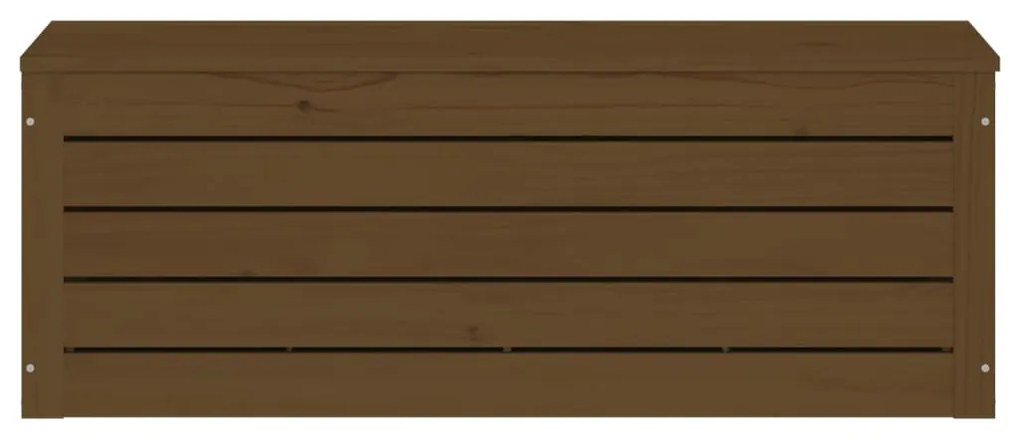 Úložný box medově hnědý 89x36,5x33 cm masivní borovice - Default Title