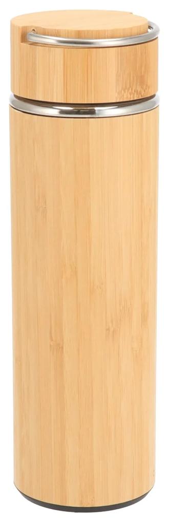 ČistéDřevo Dřevěná termoska 400 ml - bambus