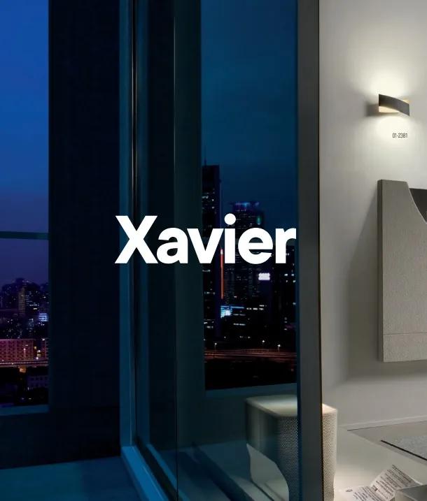 Redo Nástěnné svítidlo Xavier Barva: Bílá/černá