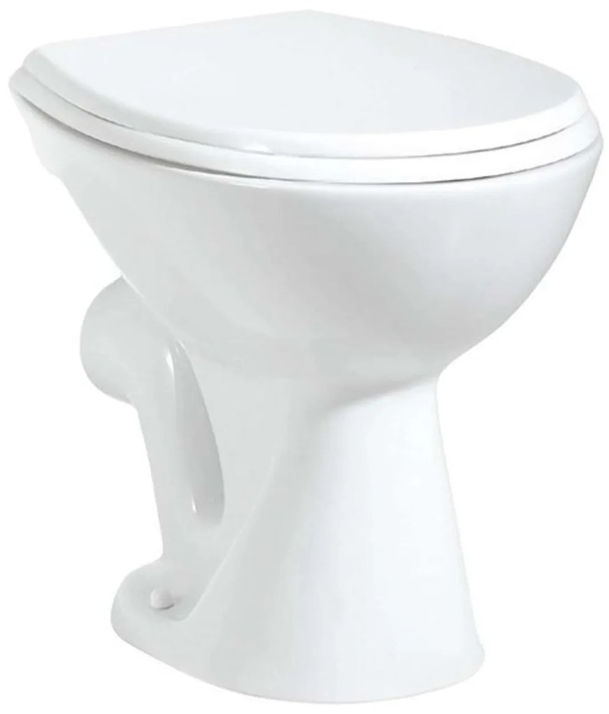 Aqualine - Stojící WC, zadní odpad, bílá TP330