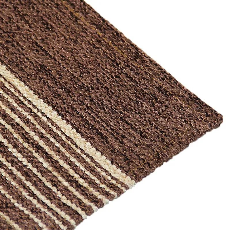 Oriental Weavers, Pratelný běhoun Laos 142/999X, 75x160, hnědá, chodba / předsíň