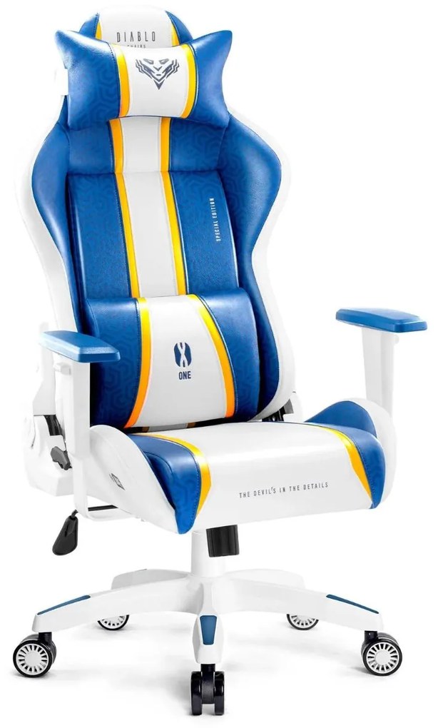 Diablo Chairs - Herní křeslo Diablo X-One 2.0 King: Aqua Blue