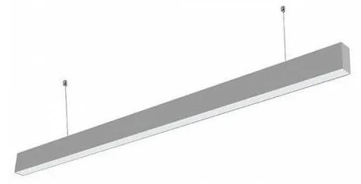 V-Tac LED Lustr na lanku SAMSUNG CHIP 1xLED/40W/230V 4000K stříbrná VT0212