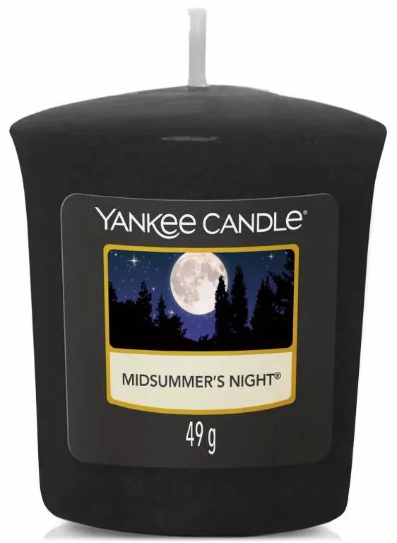 Yankee Candle – votivní svíčka Midsummers Night (Letní noc), 49 g
