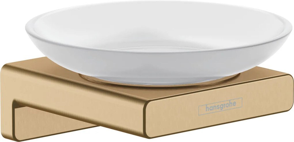 Hansgrohe AddStoris, miska na mýdlo, kartáčovaný bronz, HAN-41746140