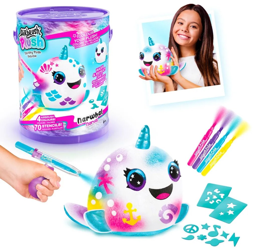 EPEE Airbrush Squish Pals Paint Can