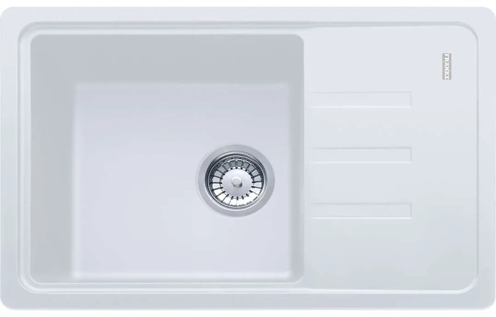 Franke Malta - Fragranitový dřez BSG 611-62, 62x44 cm, bílá-led 114.0440.889