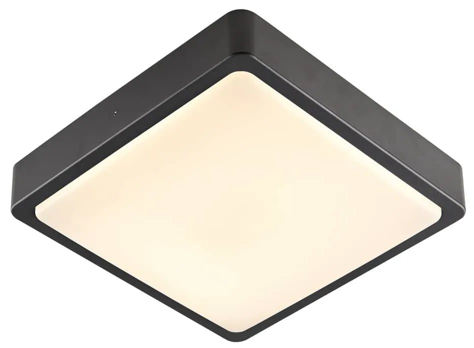 SLV 1003452 Ainos square, venkovní nástěnné a stropní svítidlo se senzorem LED 18W, antracitové, 3000/4000K, 30x30cm, IP65