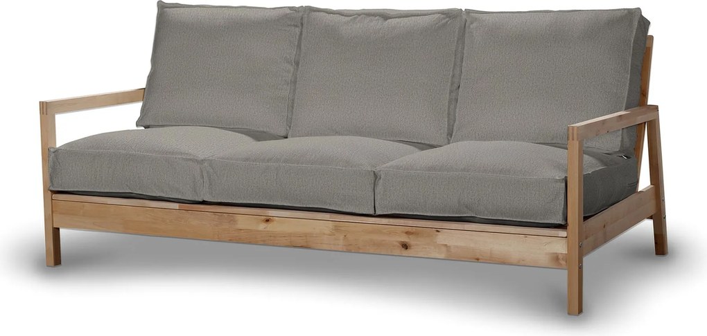 Potah na pohovku IKEA  Lillberg 3-místná nerozkládací barva šedá látka pletený vzor