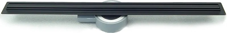 BPS-koupelny Sprchový odtokový žlab DL03 HYD-2608 90 cm, černý