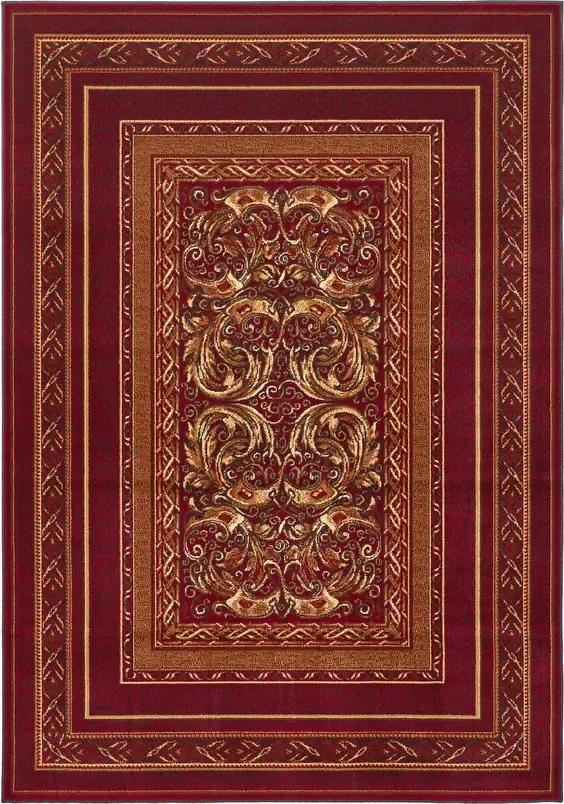Kusový koberec Aralia bordo 133 x 190 cm