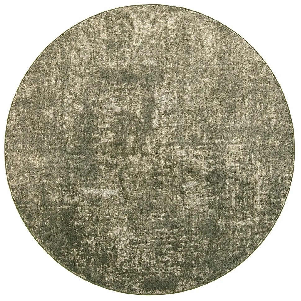 VM-Carpet | Koberec Basaltti - Zelená / Ø 133 cm