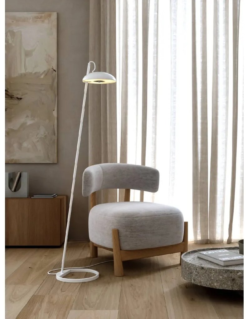 Nordlux 2220064001 Versale, bílá stojací lampa 3xG9, výška 140cm