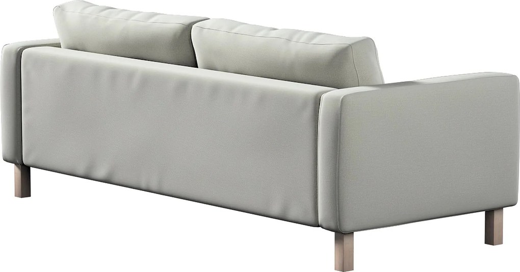 Potah na pohovku IKEA Karlstad, 3-místná, rozkládací barva zelená látka sametová