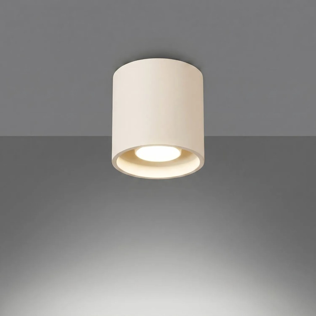 Sollux Lighting Stropní svítidlo ORBIS 1 béžové