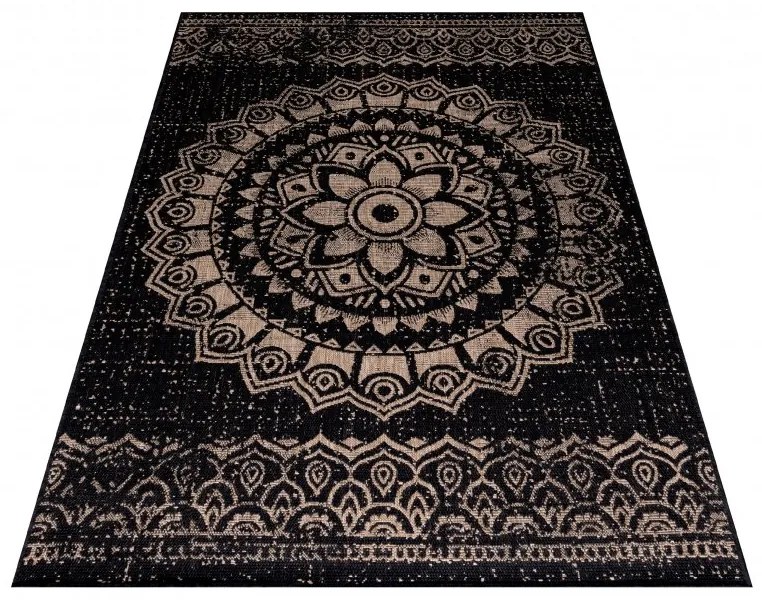 Ayyildiz Kusový koberec SUNNY 4417, Černá Rozměr koberce: 80 x 250 cm