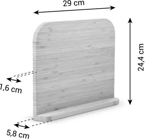 TESCOMA Krájecí deska s okrajem ONLINE 29 x 24 cm
