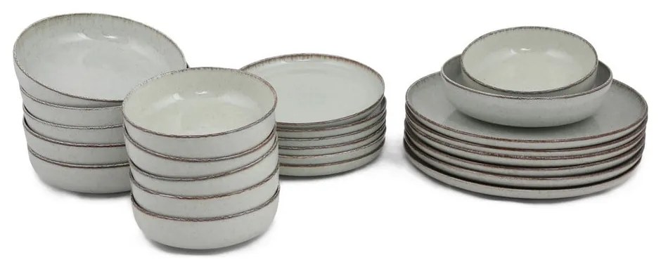 Porcelánová jídelní sada 24 ks pro 6 osob Pearl – Kütahya Porselen