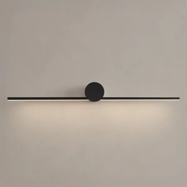 LED Koupelnové osvětlení zrcadla ARTIST LED/9W/230V 60 cm IP44 černá