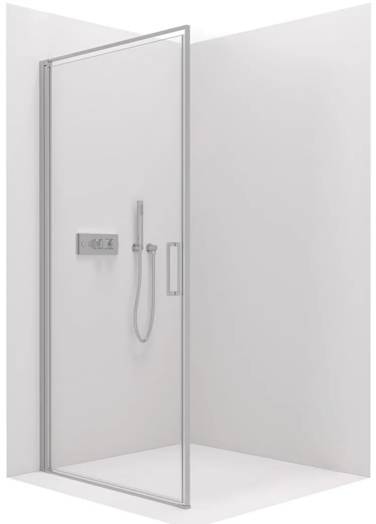 Cerano Porte, 1-křídlé sprchové dveře 100x195 cm, 8mm čiré sklo, chromový profil, CER-CER-413480