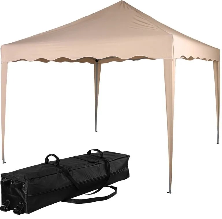 INSTENT BASIC Zahradní párty stan, 3 x 3 m, béžový