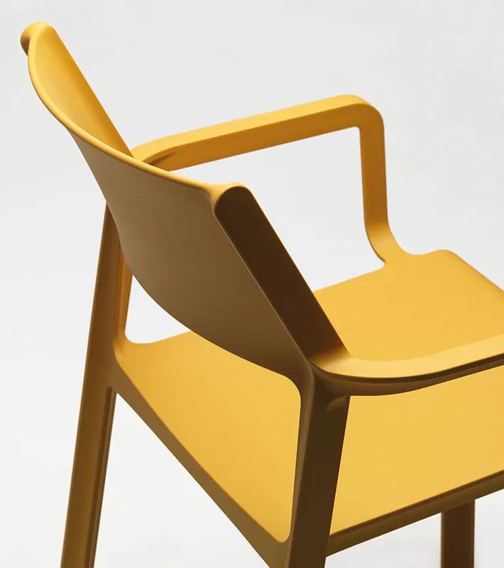 NARDI GARDEN - Židle TRILL hořčicově žlutá