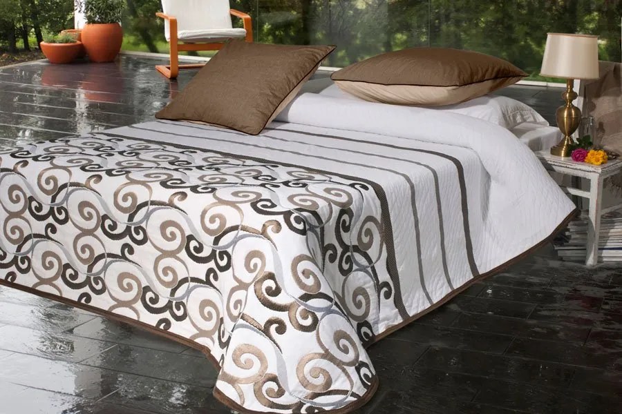 DekorTextil Přehoz KATE 2 F31 - (š/d) 260 x 240 cm