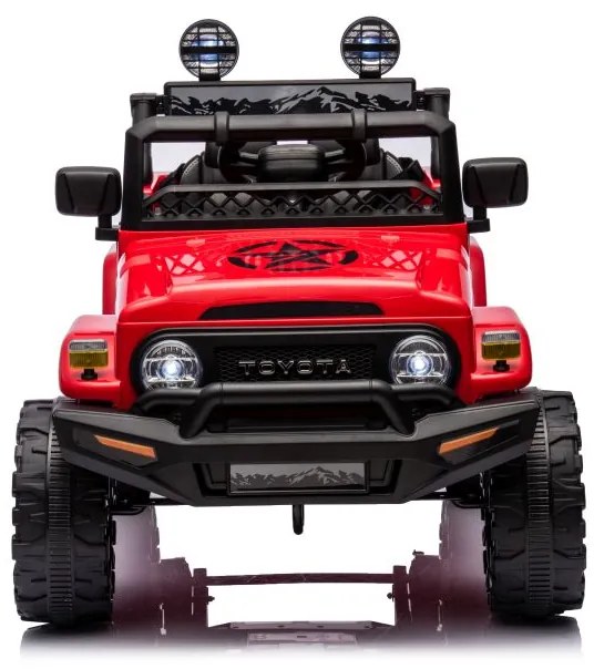 Elektrické autíčko Toyota FJ 4x4 červené