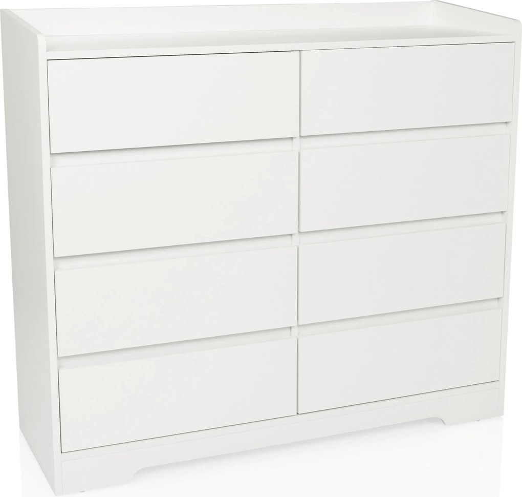 XXXLutz KOMODA, bílá, 110/98,5/38 cm MID.YOU - Široké komody - 001918083401