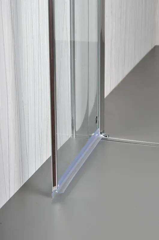 ARTTEC Sprchový kout rohový COMFORT A 22 čiré sklo 101 - 106 x 86,5 - 89 x 195 cm