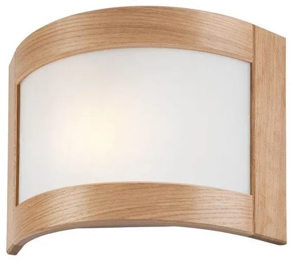 Nástěnné moderní osvětlení DIELDO, 1xE27, 60W, světle hnědé Ruel DIELDO LM-1.51 oak
