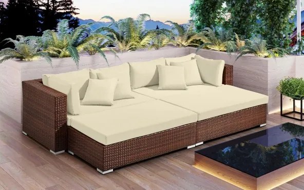 Umělý ratan sestava Paradise Barva ratanu Černá 0121