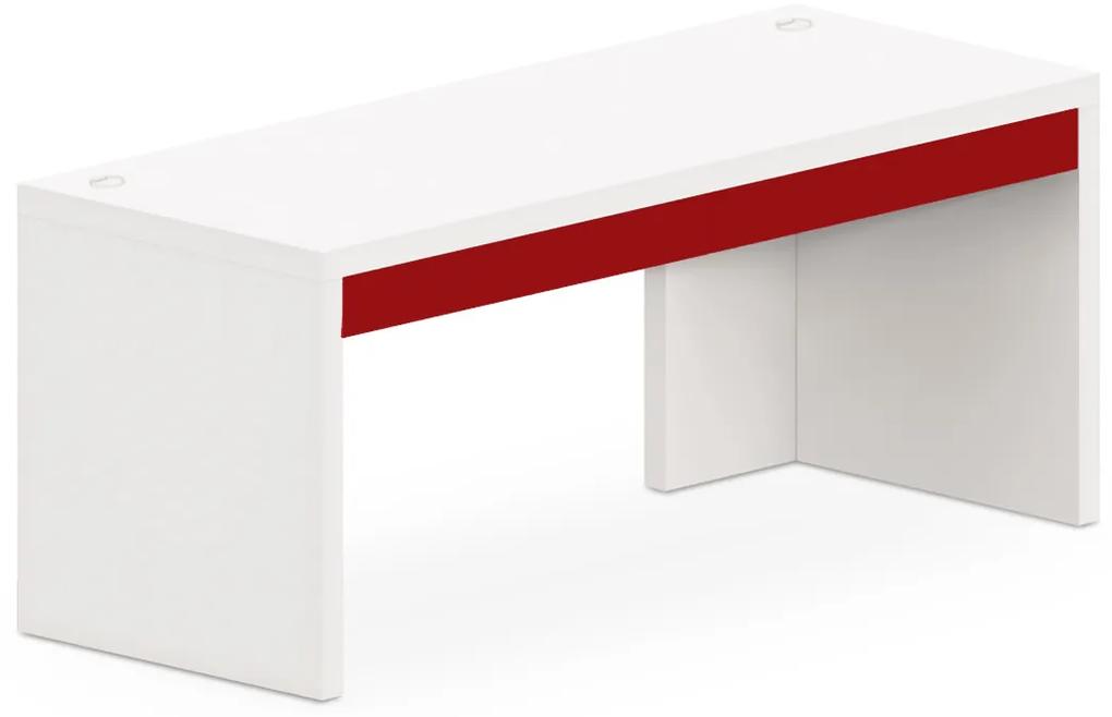 Artspect DS302-B-1807 - Stůl se zásuvkami 180x70cm - Chilli red
