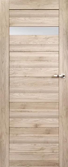 Interiérové dveře vasco doors MALAGA model 2 Průchozí rozměr: 70 x 197 cm, Orientace dveří: Levé dveře, Dekor: Ořech columbia