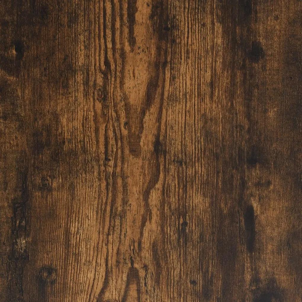 Válenda se zásuvkami kouřový dub 100 x 200 cm kompozitní dřevo