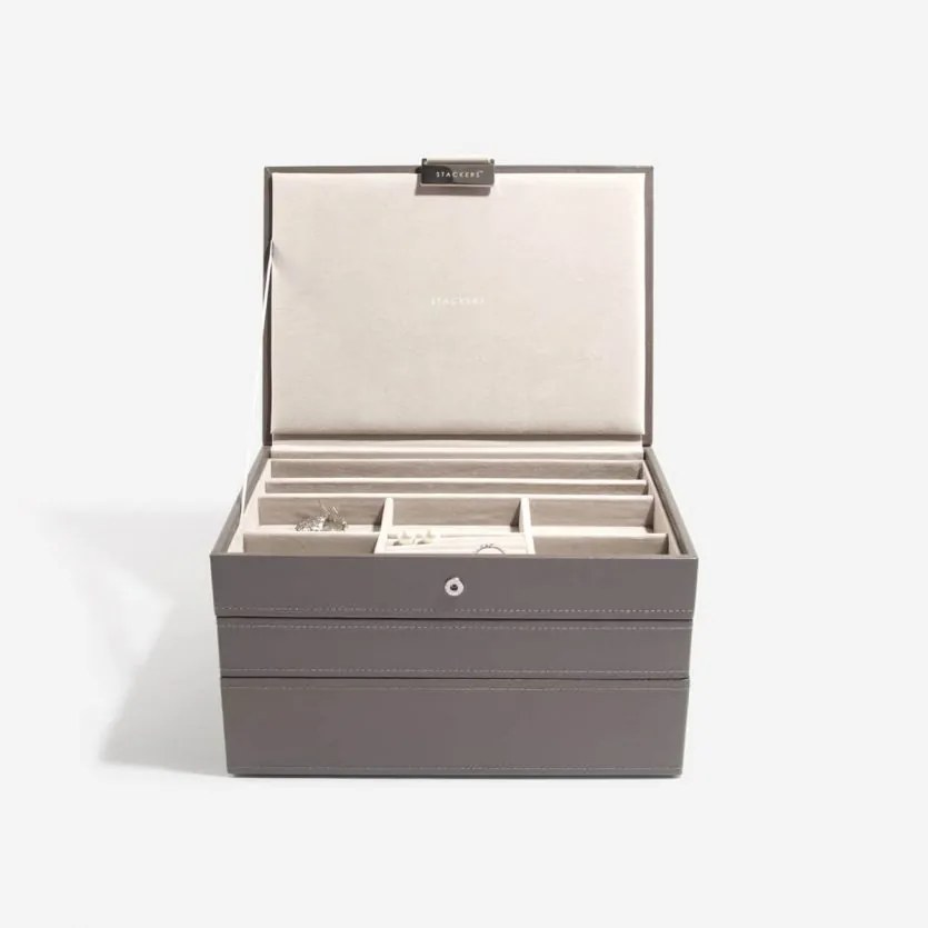 Stackers, šperkovnice 3 v 1 Mink Classic Set | kávová 70797