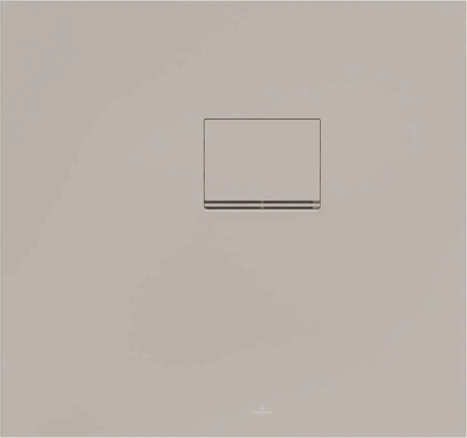 Villeroy & Boch Squaro Infinity - Sprchová vanička, 80x75 cm, Almond UDQ8075SQI2RV-AL
