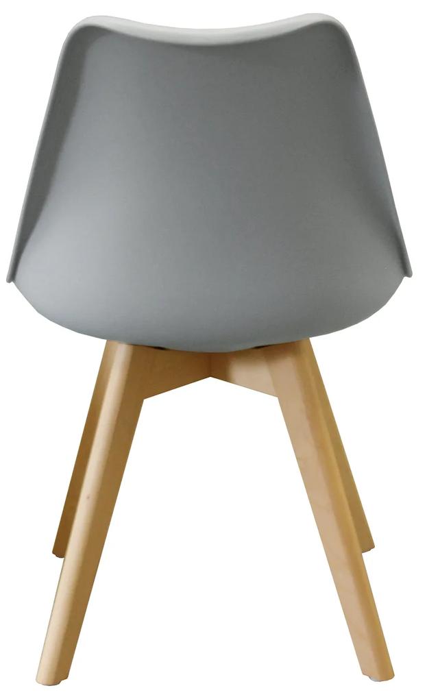 IDEA Jídelní židle QUATRO šedá