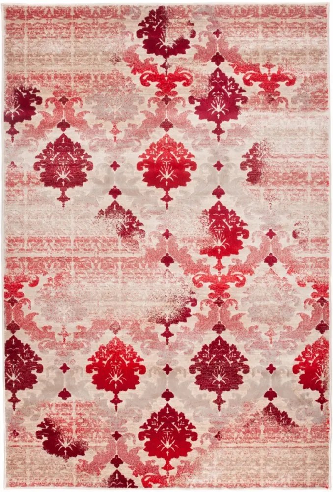 Luxusní kusový koberec Tapeta viskóza krémový, Velikosti 140x190cm