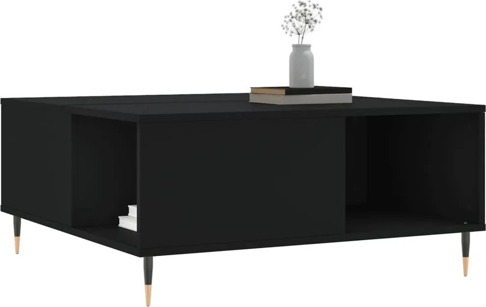 vidaXL Konferenční stolek 80 x 80 x 36,5 cm kompozitní dřevo [830773] Barva: Bílá
