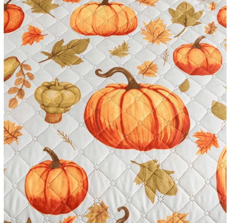 Přehoz na postel AUTUMN PUMPKINS, barevný Rozměr: 220 x 240 cm